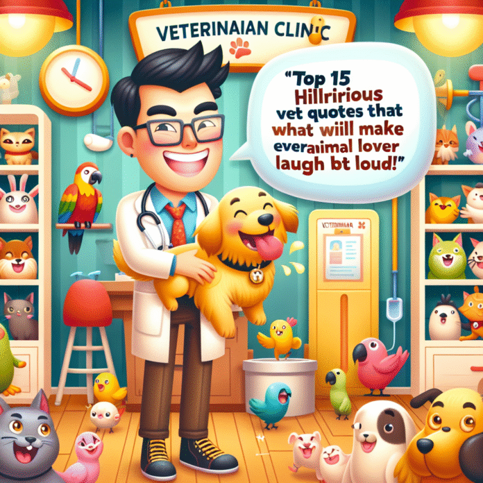 Top 15 Hilarious Vet Quotes That Will Make Every Animal Lover Laugh Out ...