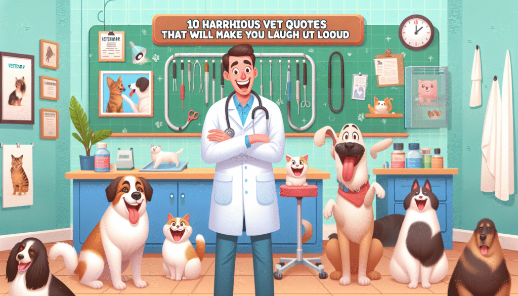 10 Hilarious Vet Quotes That Will Make You Laugh Out Loud - petvetgo.com